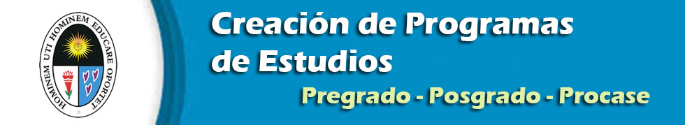 Creación de programas de estudios