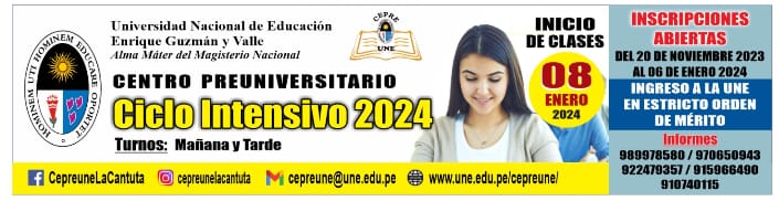 Universidad Nacional de Educación Enrique Guzmán y Valle – UNE